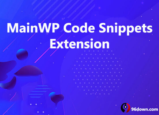 Download MainWP Code Snippets Extension v4.0.1 free - 96Down.Com